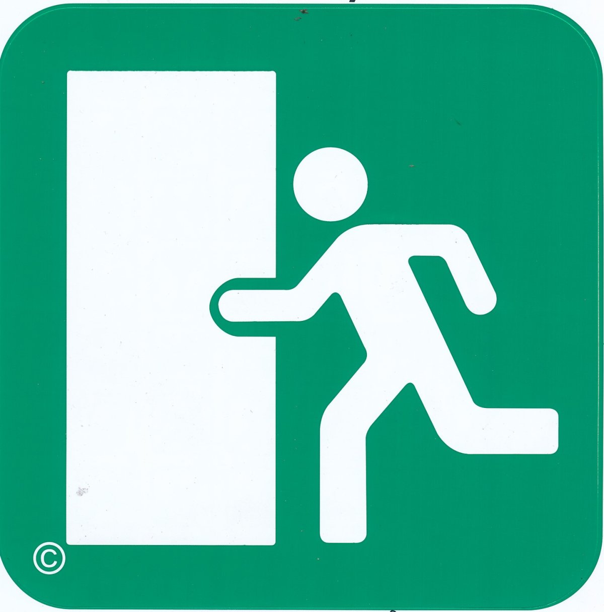 Flugtvej - venstre - D-sign maxiskilte - Premierskilte.dk